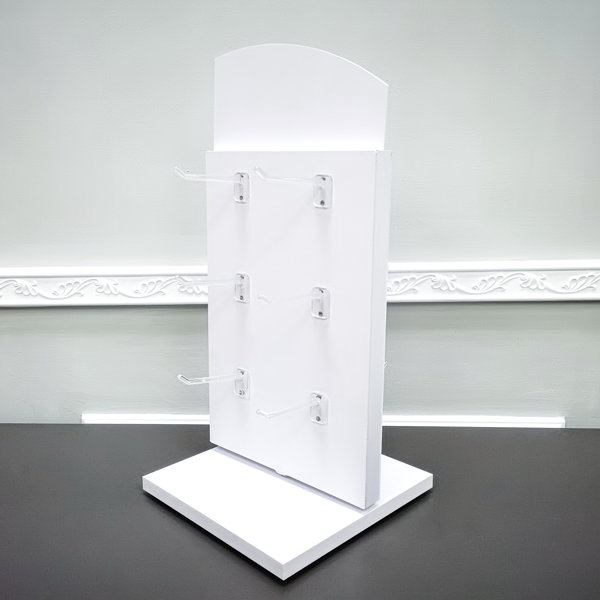 Ebern Designs Countertop Display with Hooks 10X10X21" Spinner Rack ...