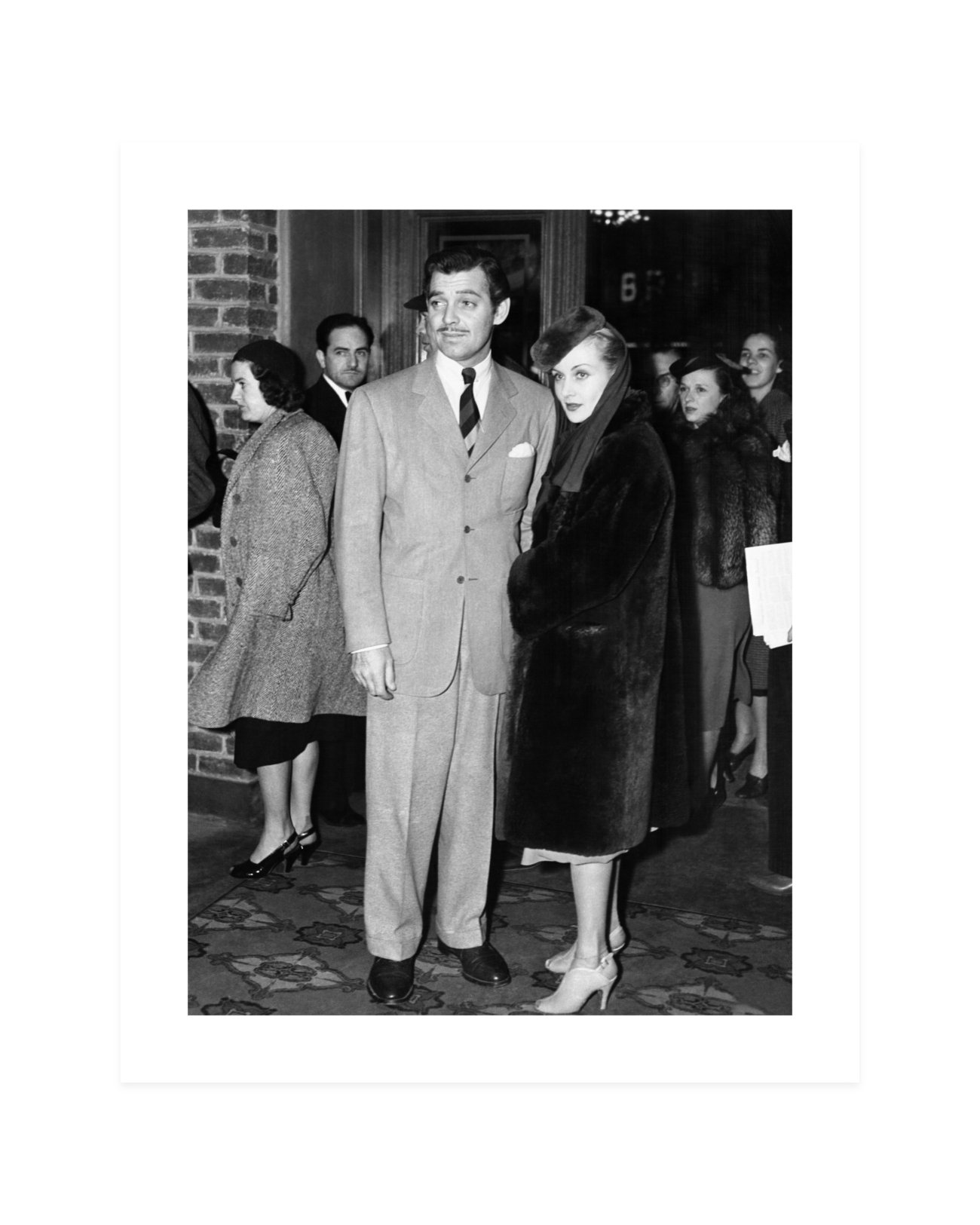 Globe Photos Entertainment & Media Clark Gable and Carole Lombard at ...