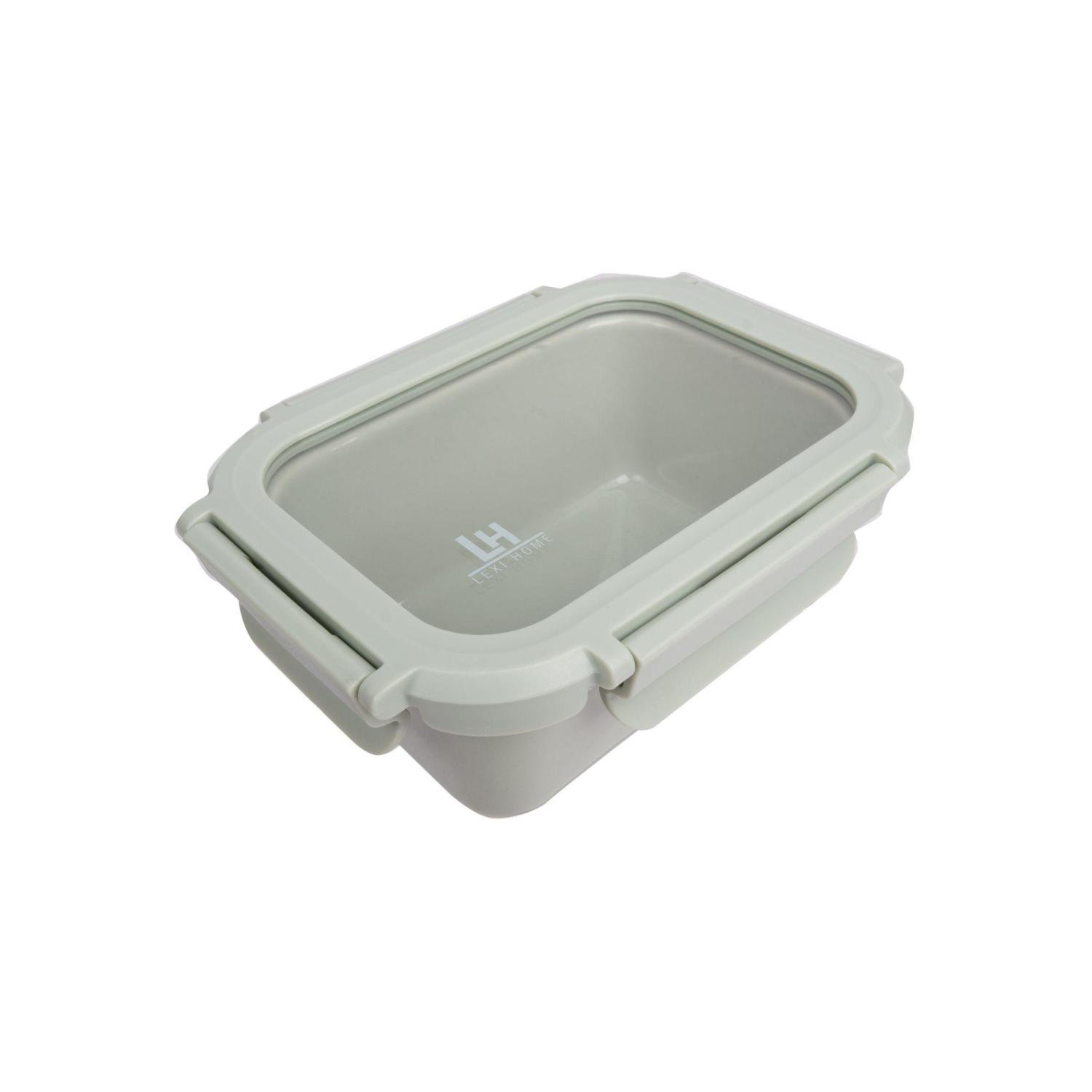 Lexi Home 15 Oz. Brixton Porcelain Ceramic Food Storage Container With ...