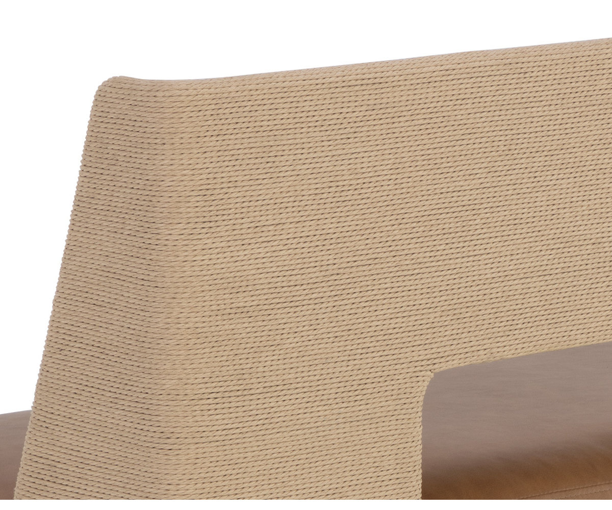 Hokku Designs Jenavieve BANQUETTE - MILLIKEN COGNAC - Brown | Wayfair