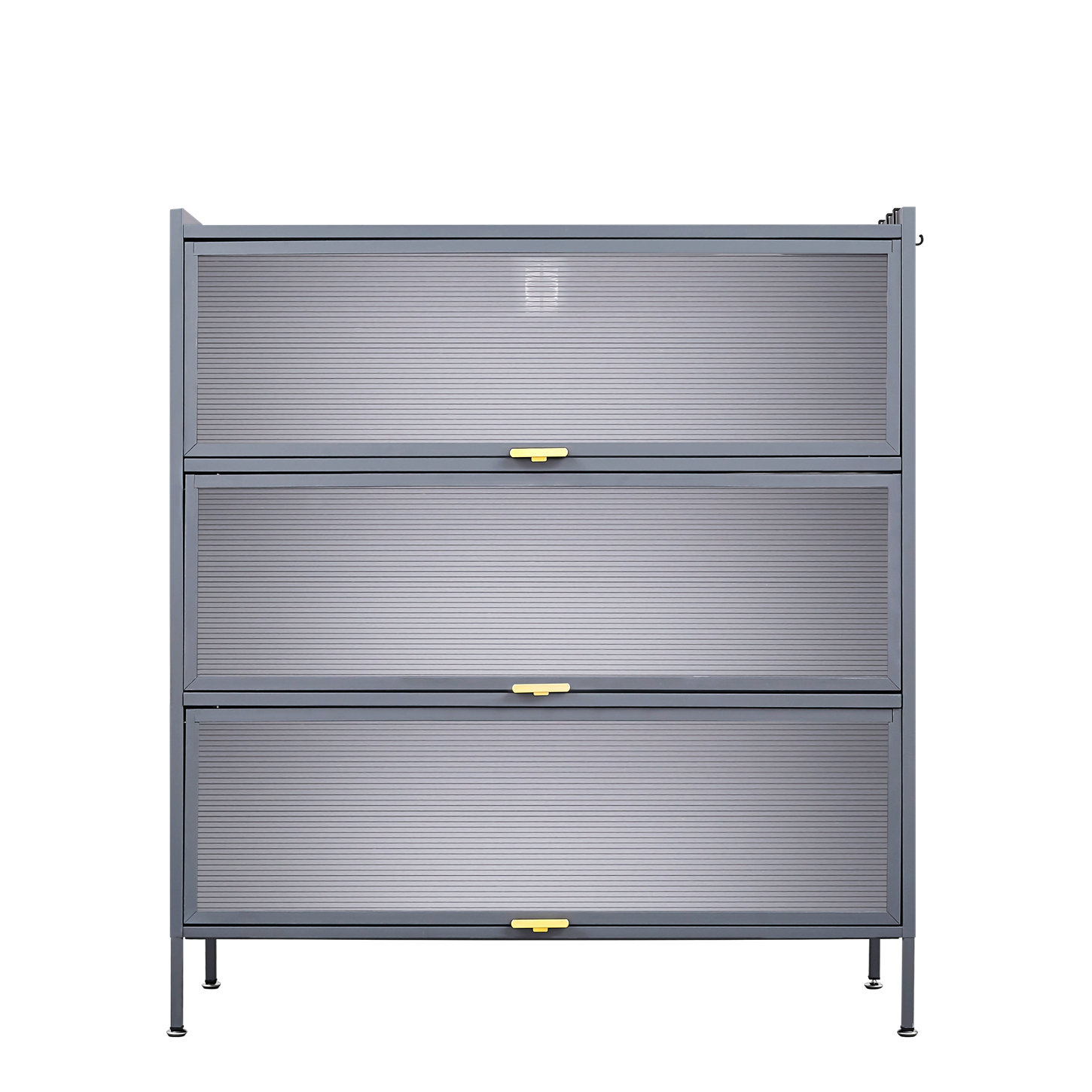 Ebern Designs 3 Tier Pantry Storage Cabinet, Storage Rack | Wayfair