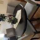 Charlton Home® Shady Round Solid Wood Dining Table & Reviews | Wayfair