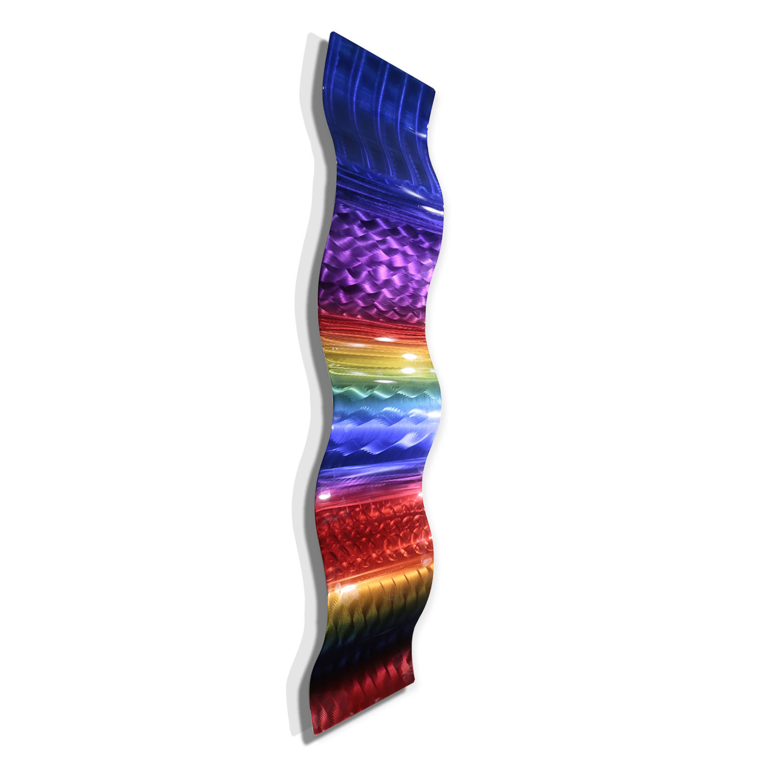 Statements2000 Metal Prismatic Wave Wall Décor - Wayfair Canada