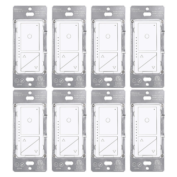 TORCHSTAR 3-Way Dimmer Switch 120V 600 Watt Max, 8 Brightness Levels ...