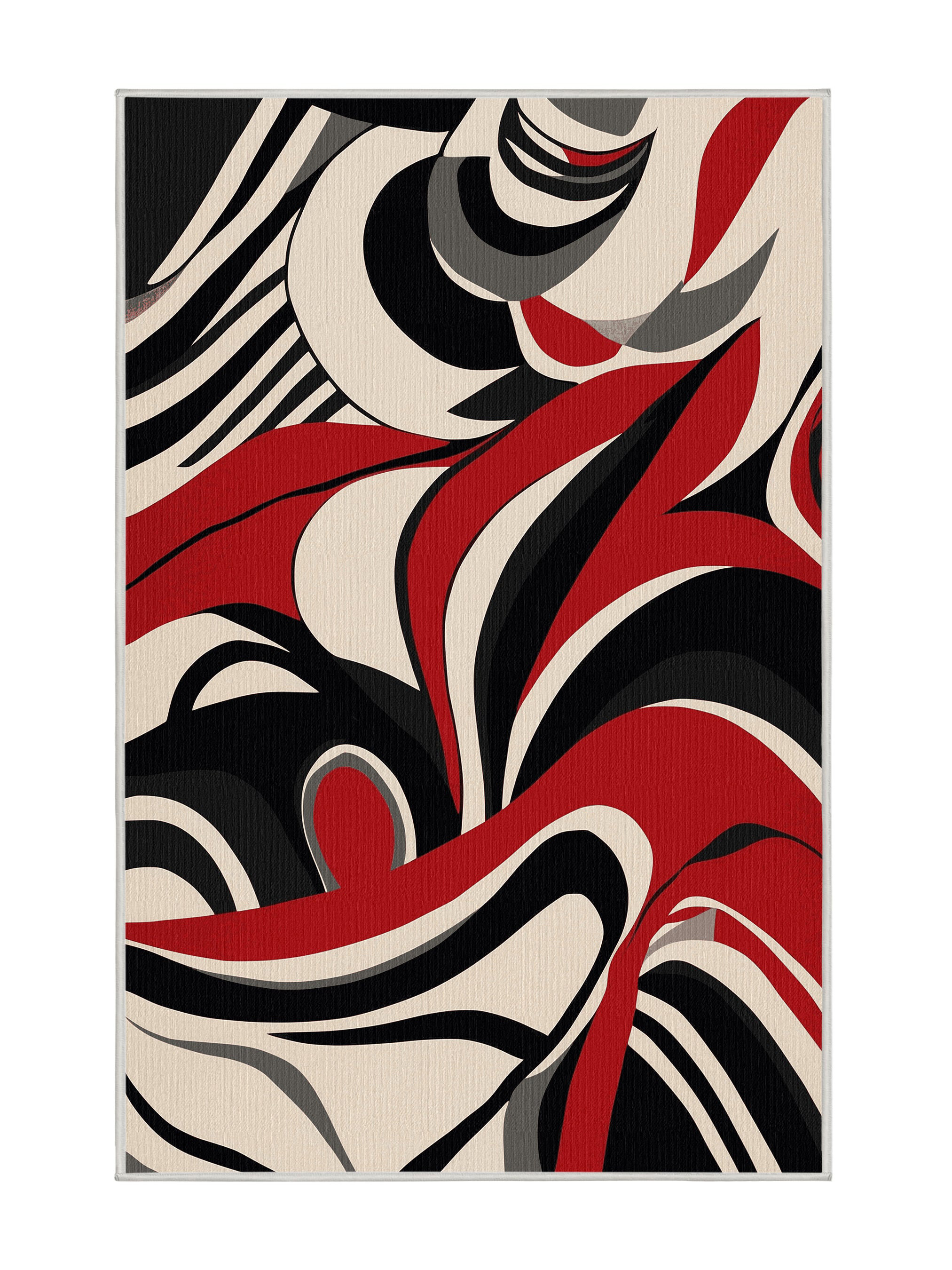 Wrought Studio™ Eternal Fire Rug | Wayfair