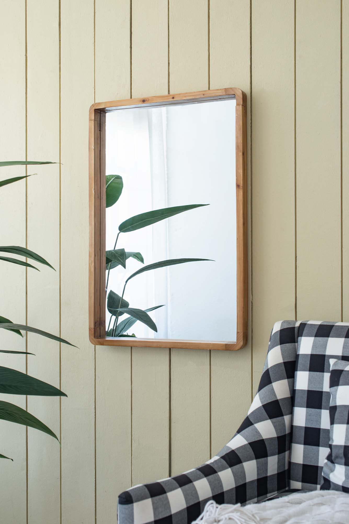 Latitude Run® 24"x36" Rectangle Wood Mirror | Wayfair