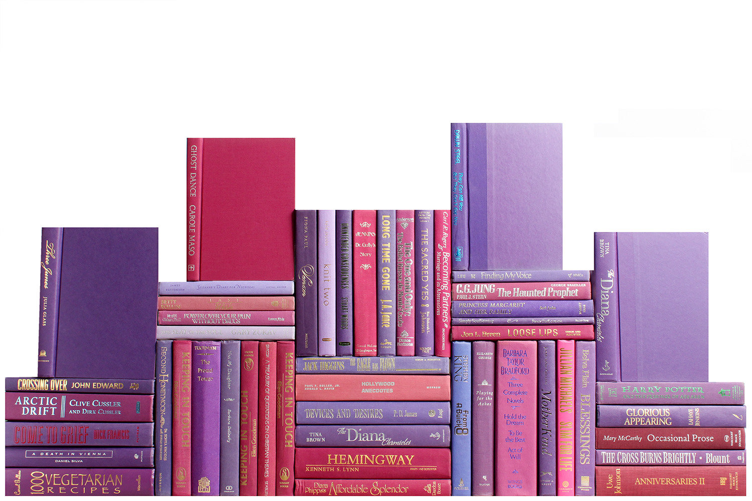 Booth & Williams Modern Berry Book Wall & Reviews | Wayfair