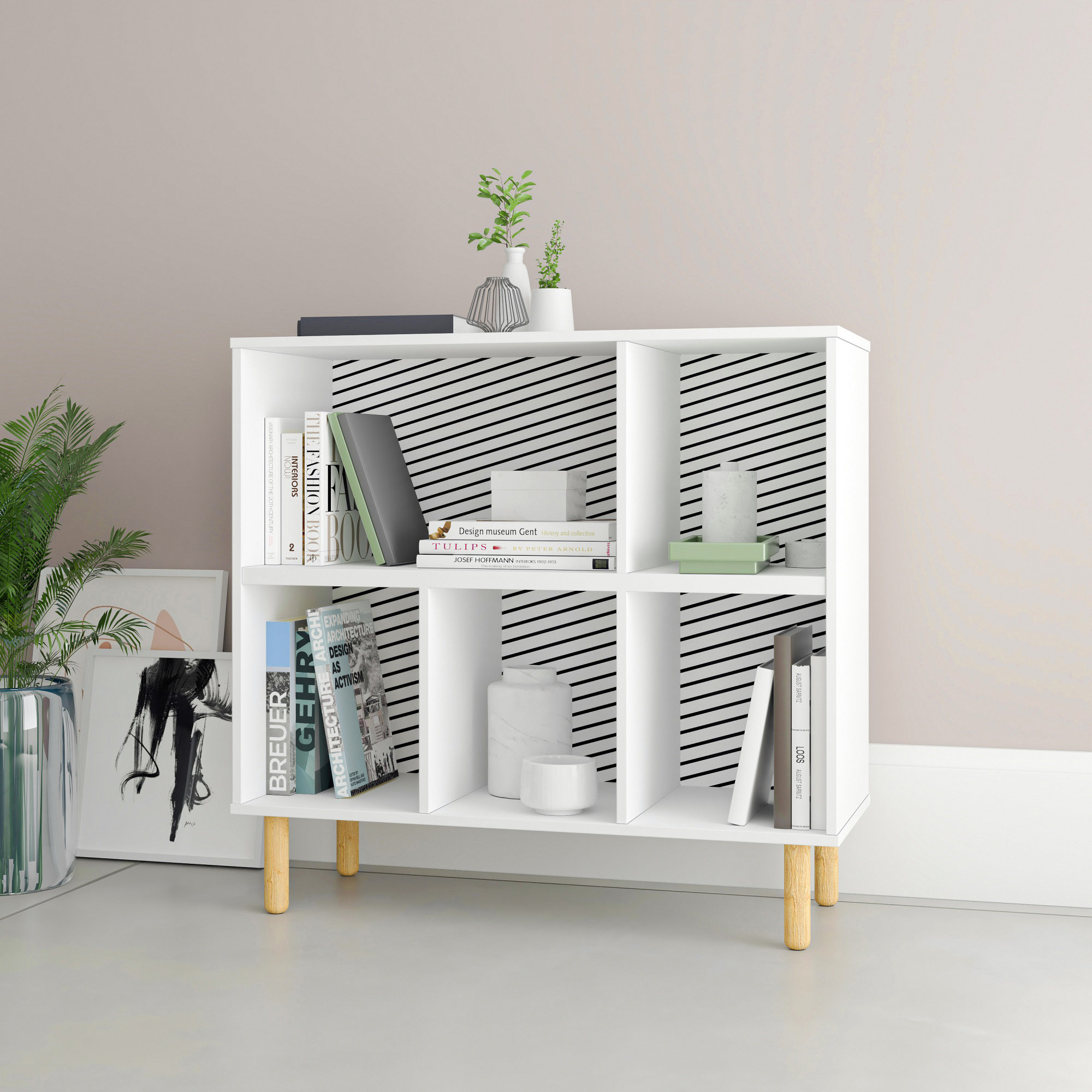 Latitude Run® Essex 33.66 Low Bookcase With 5 Shelves - Wayfair Canada