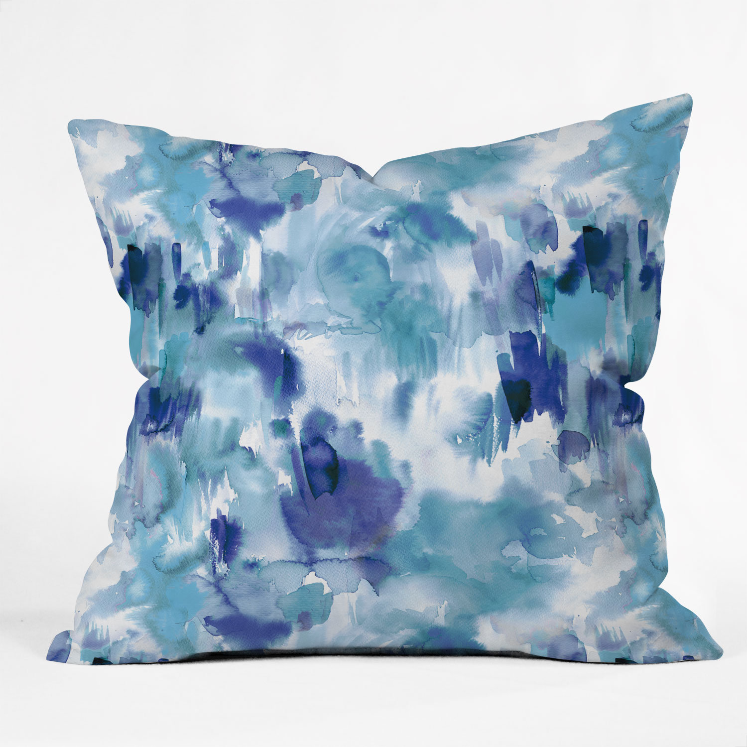 Deny Designs Artsy Painterly Indoor/Outdoor Throw Pillow | Wayfair