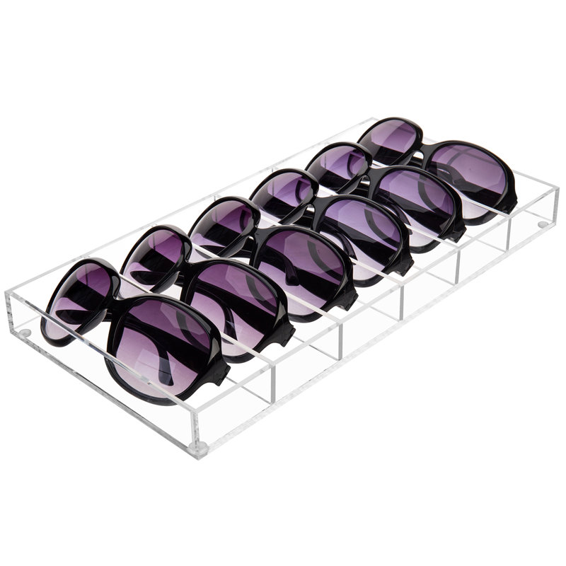 Rebrilliant 6 Slots Sunglasses Organizer Tray | Wayfair