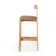 AllModern Seville Leather Bar & Counter Stool | Wayfair