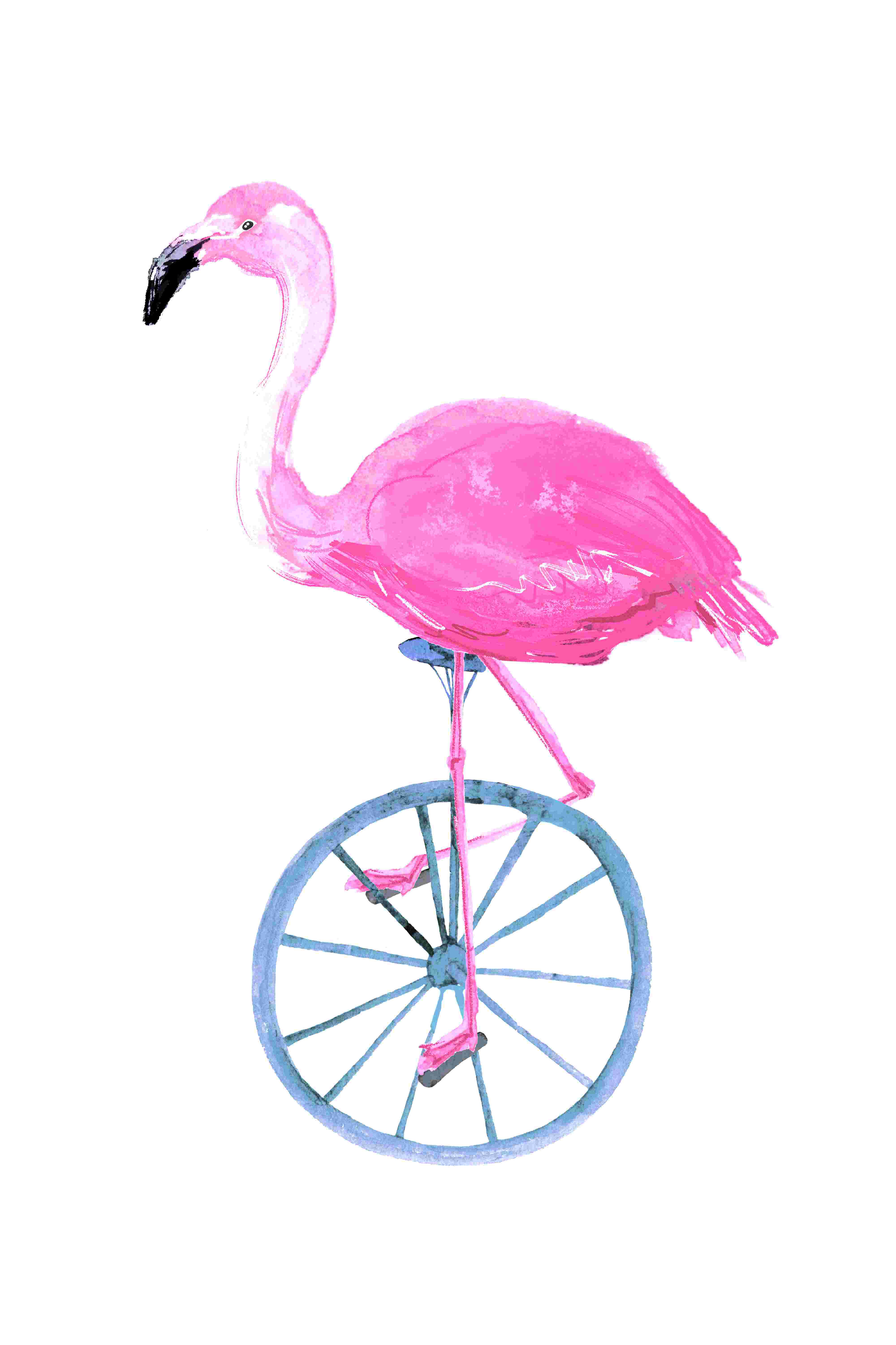 Trinx Flamingo On Unicycle by - on - Wayfair Canada