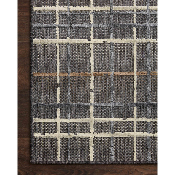 Trent Austin Design® Pesina II Charcoal / Multi Indoor/Outdoor Area Rug ...