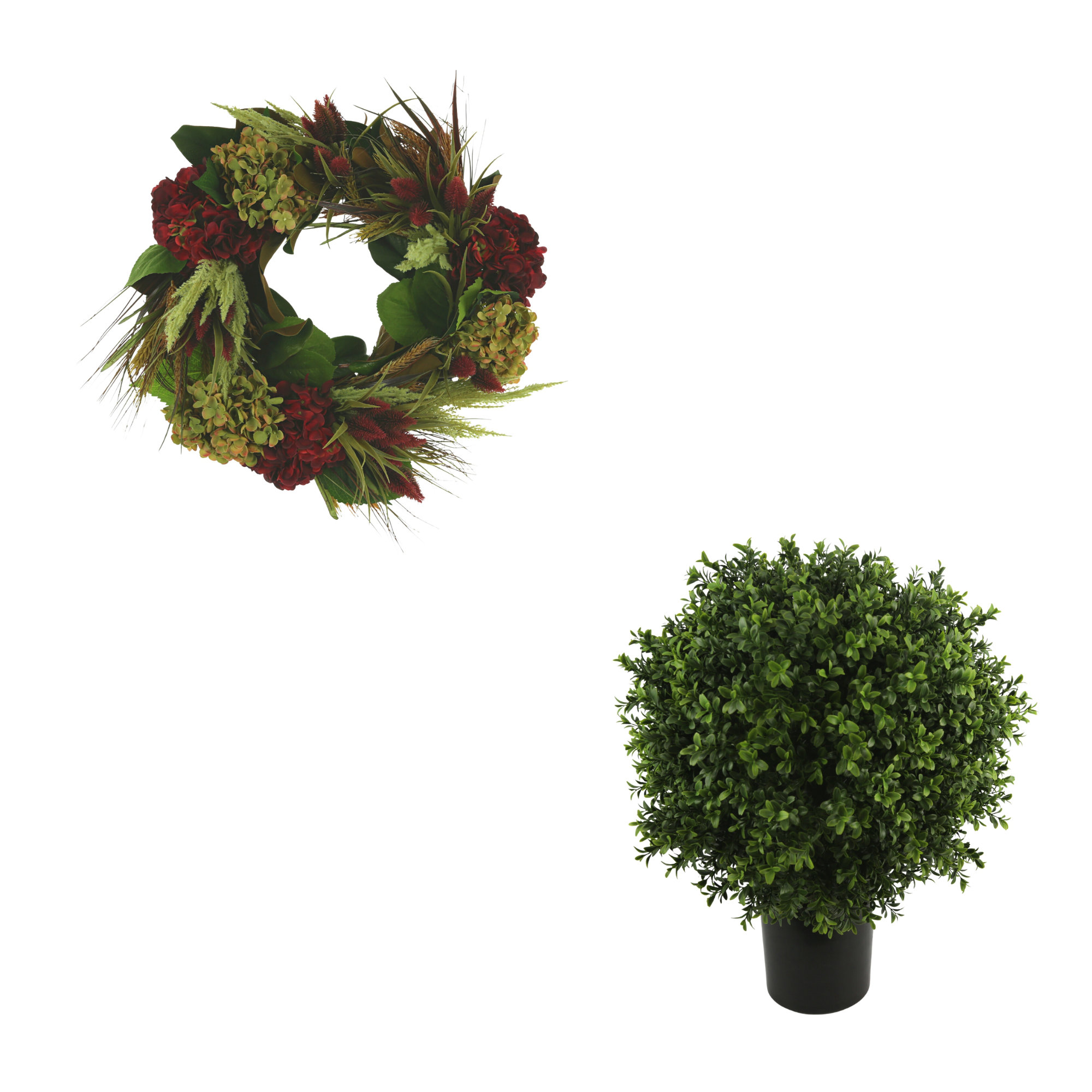 Creative Displays, Inc. Rustic Hydrangea Fall with UV Rated Outdoor ...