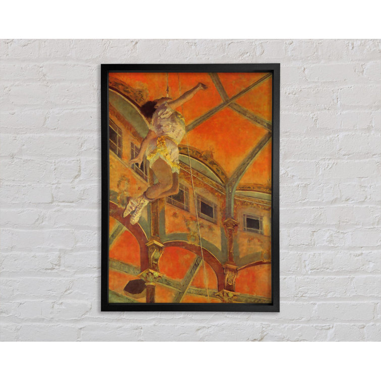 Marlow Home Co. Miss Lala In Circus Fernando by Edgar Degas - Single ...