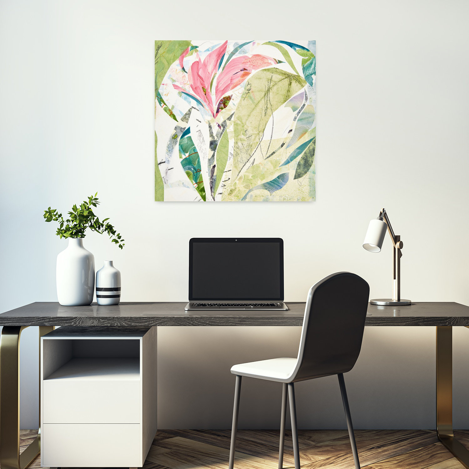 Latitude Run® Merrily Abstract Contemporary Art | Wayfair