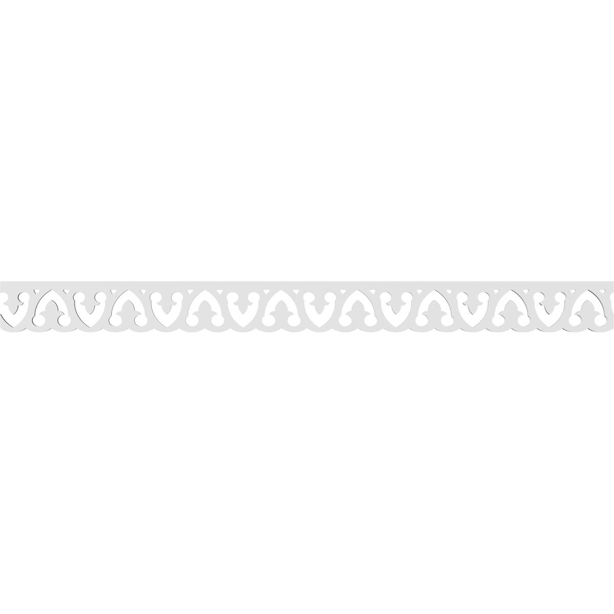 Ekena Millwork Metamora Architectural Grade PVC Running Trim | Wayfair