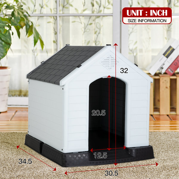 Tucker Murphy Pet™ Dashiyah Plastic Dog House | Wayfair