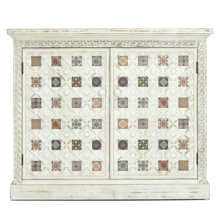 Latitude Vive Carlyon Solid Wood Rectangle Cabinet Accent Chest ...