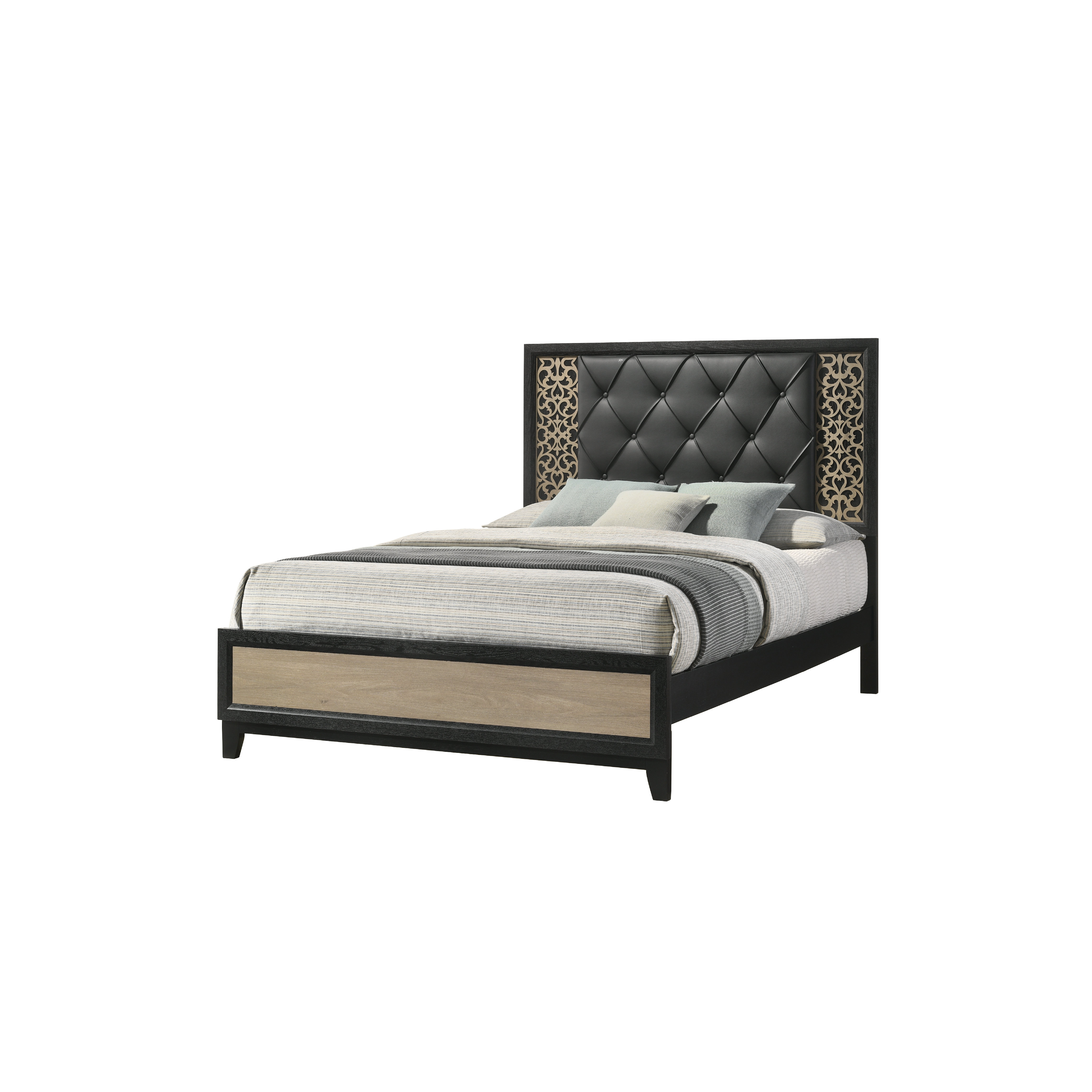 Winston Porter #1451 Selena King Bed In Black - Wayfair Canada