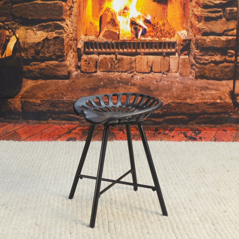 Wade Logan® Brightmoor Cast Iron Accent Stool & Reviews | Wayfair