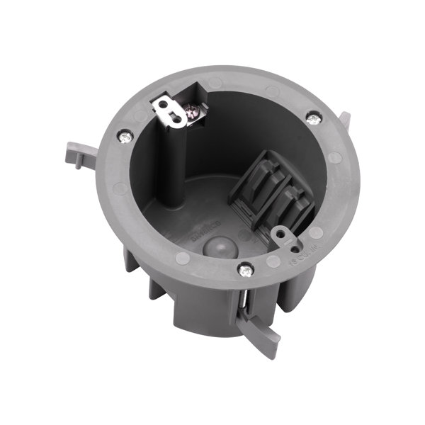 MW LIGHTING 10 PK Round Remodel outlet box 18CI, Junction Box, Plastic ...