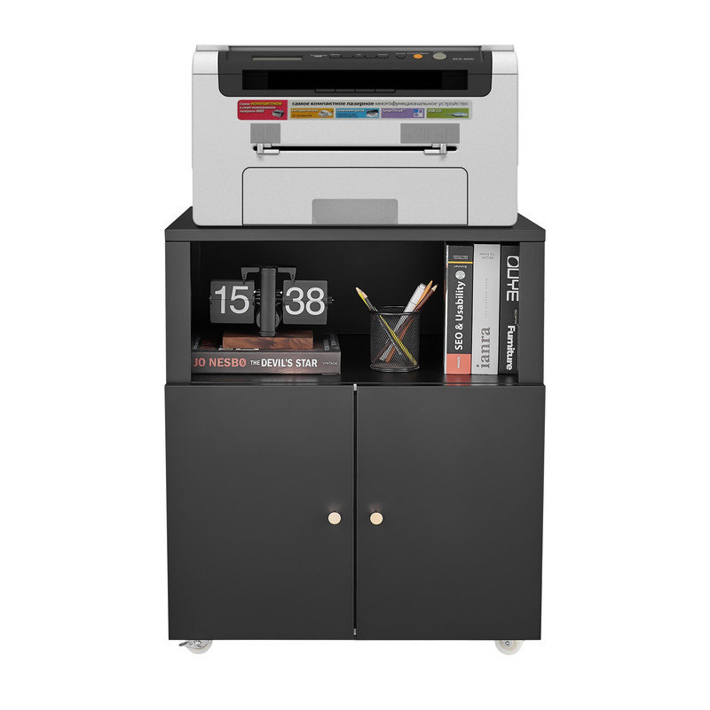 Infinity Home Office Printer Stand with Wheels, Printer Tables with ...