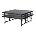 National Public Seating NPS Portable 4' x 8' Height Adjustable Transfix ...