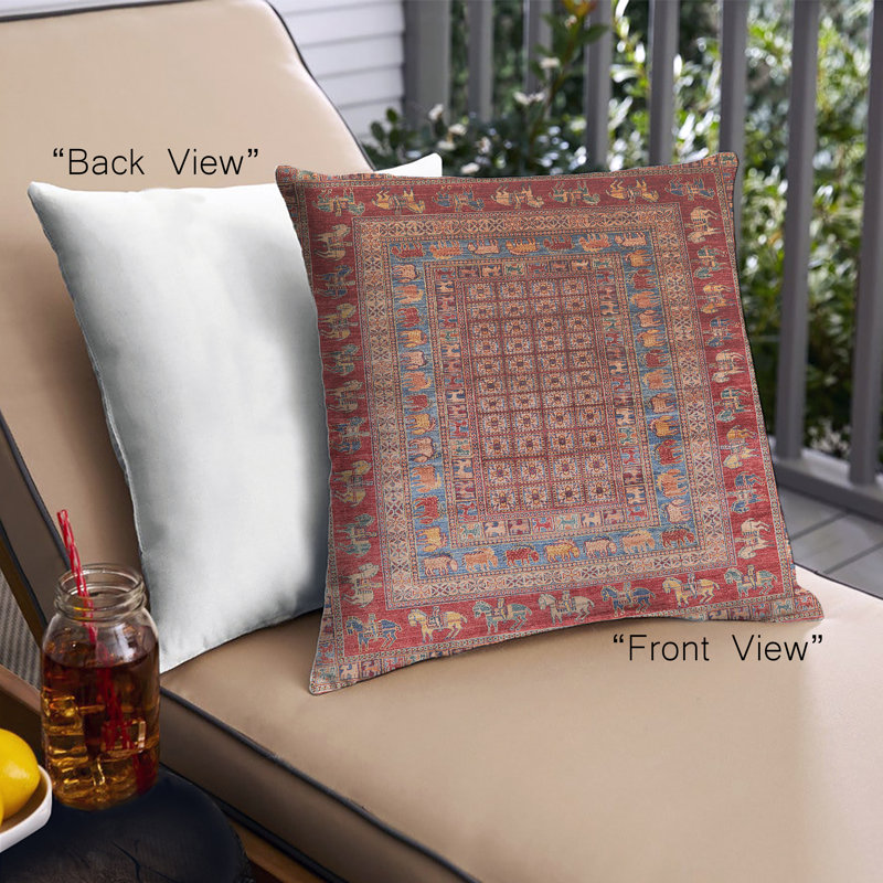 Rug Tycoon Mid-Century Urban Outdoor Square Pillow Cover & Insert | Wayfair