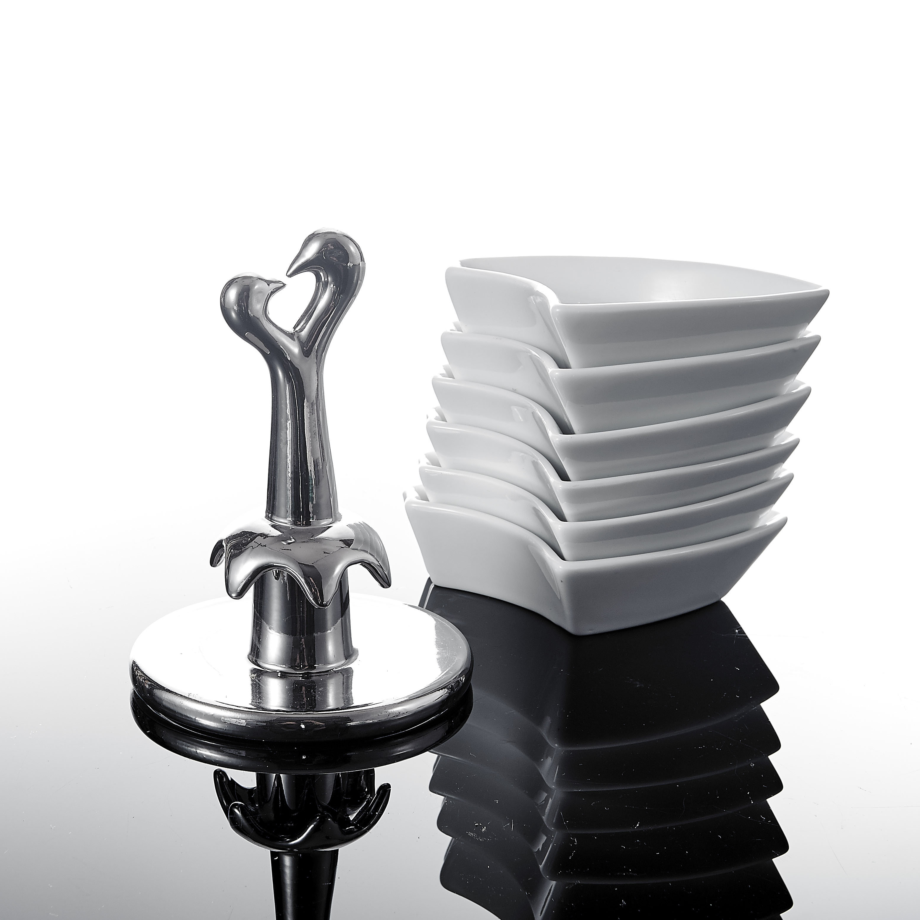 Ivy Bronx Dish Set with Tray | Wayfair