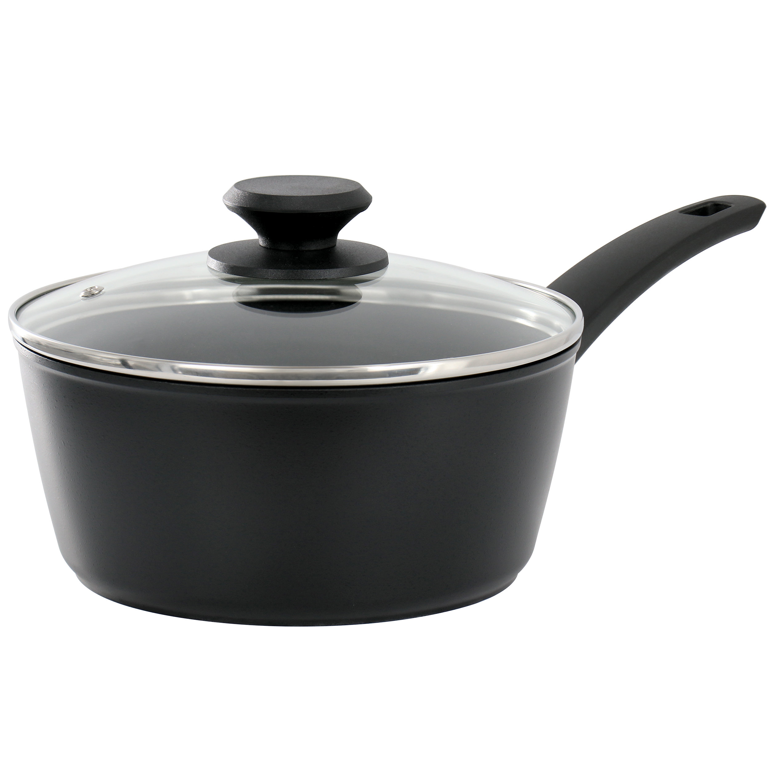 Oster Connelly 2.5 Quart Textured Nonstick Aluminum Saucepan with Lid ...