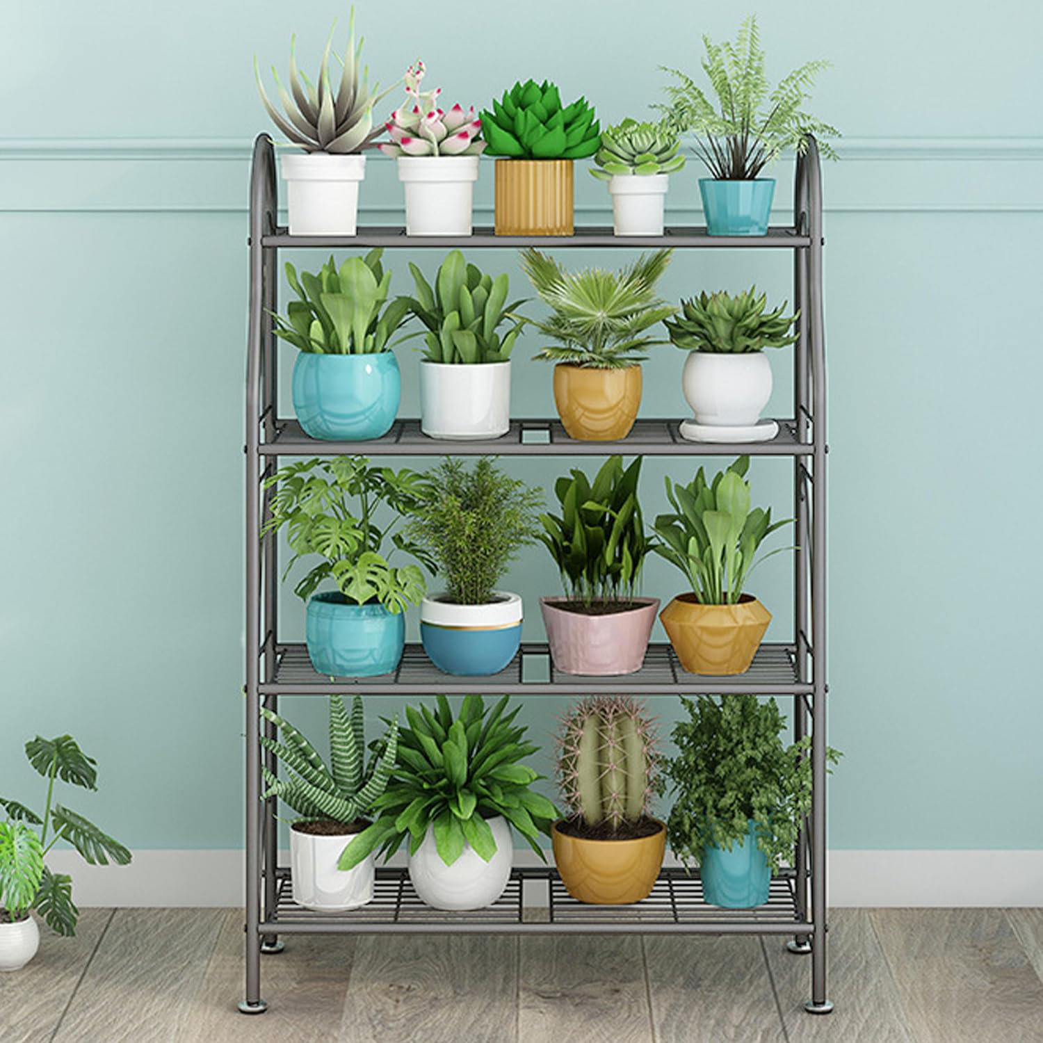 Winston Porter Moveable Plant Shelf - Wayfair Canada