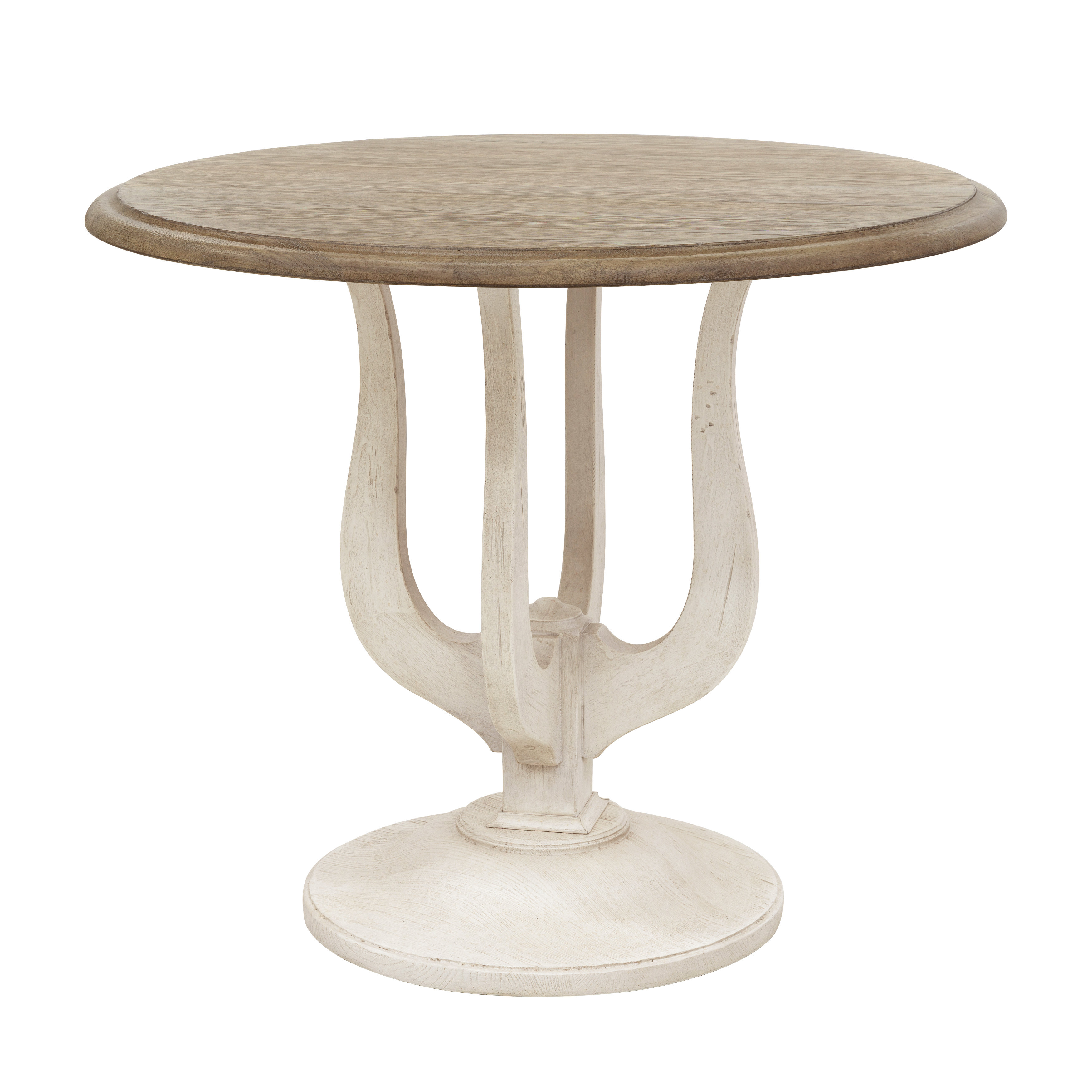 Pulaski Furniture Two-Toned Entry Table with Harp-Shaped Base | Wayfair