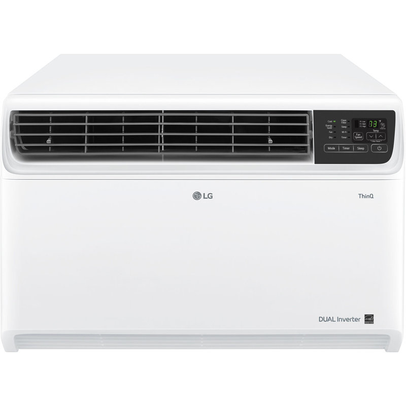 LG 18,000 BTU 230V Dual Inverter Window Air Conditioner with Wi-Fi ...