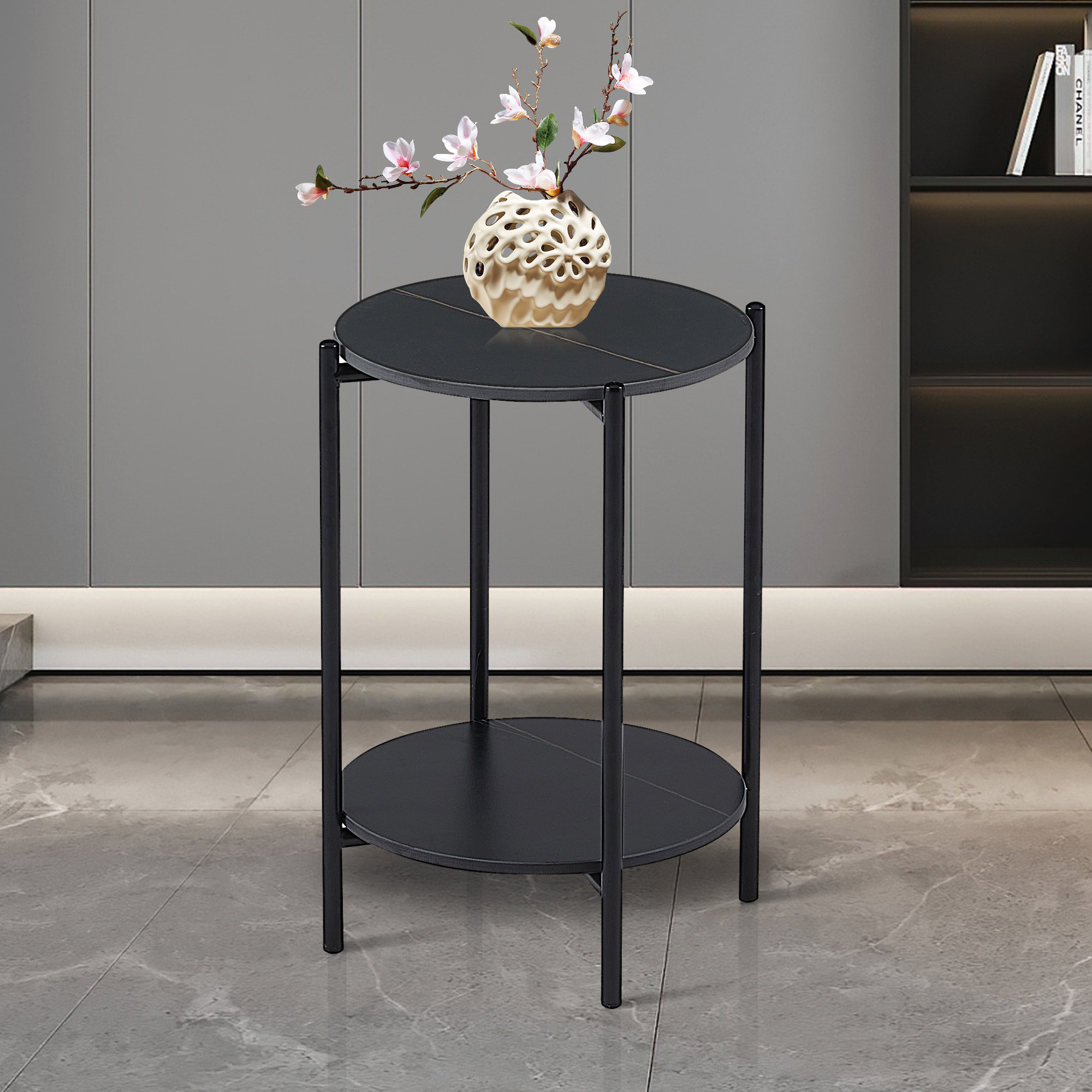 Ebern Designs Eliathas End Table with Storage | Wayfair
