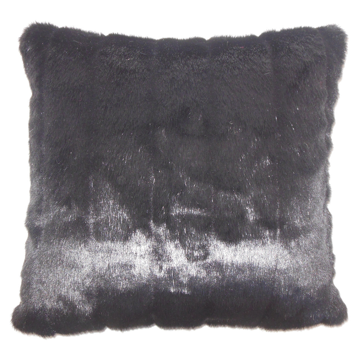 The Pillow Collection Valeska Faux Fur Zipper Sham | Wayfair