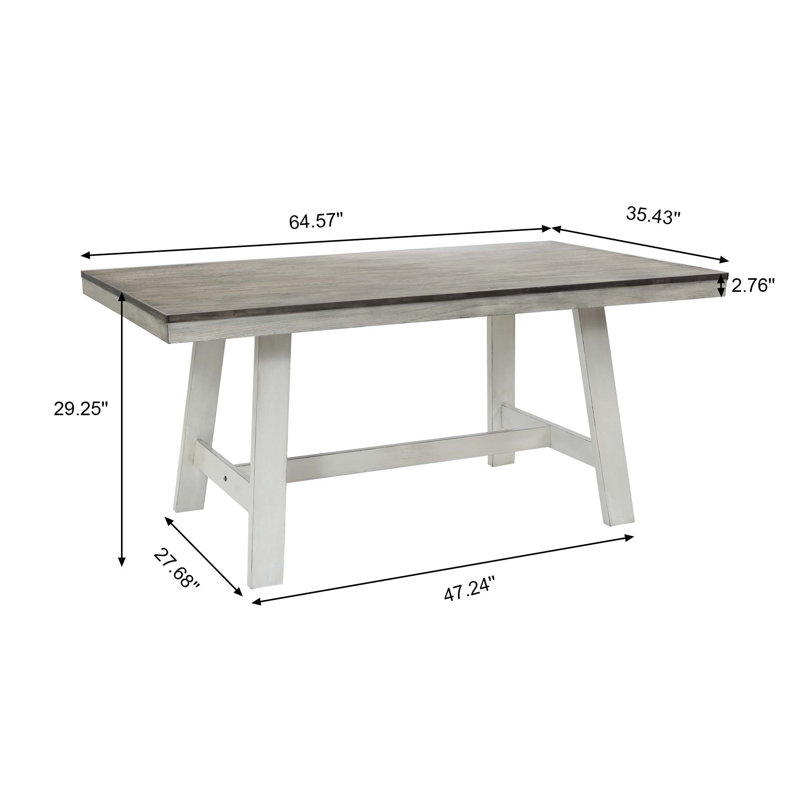 Laurel Foundry Modern Farmhouse® Kinley Rectangular Dining Table ...