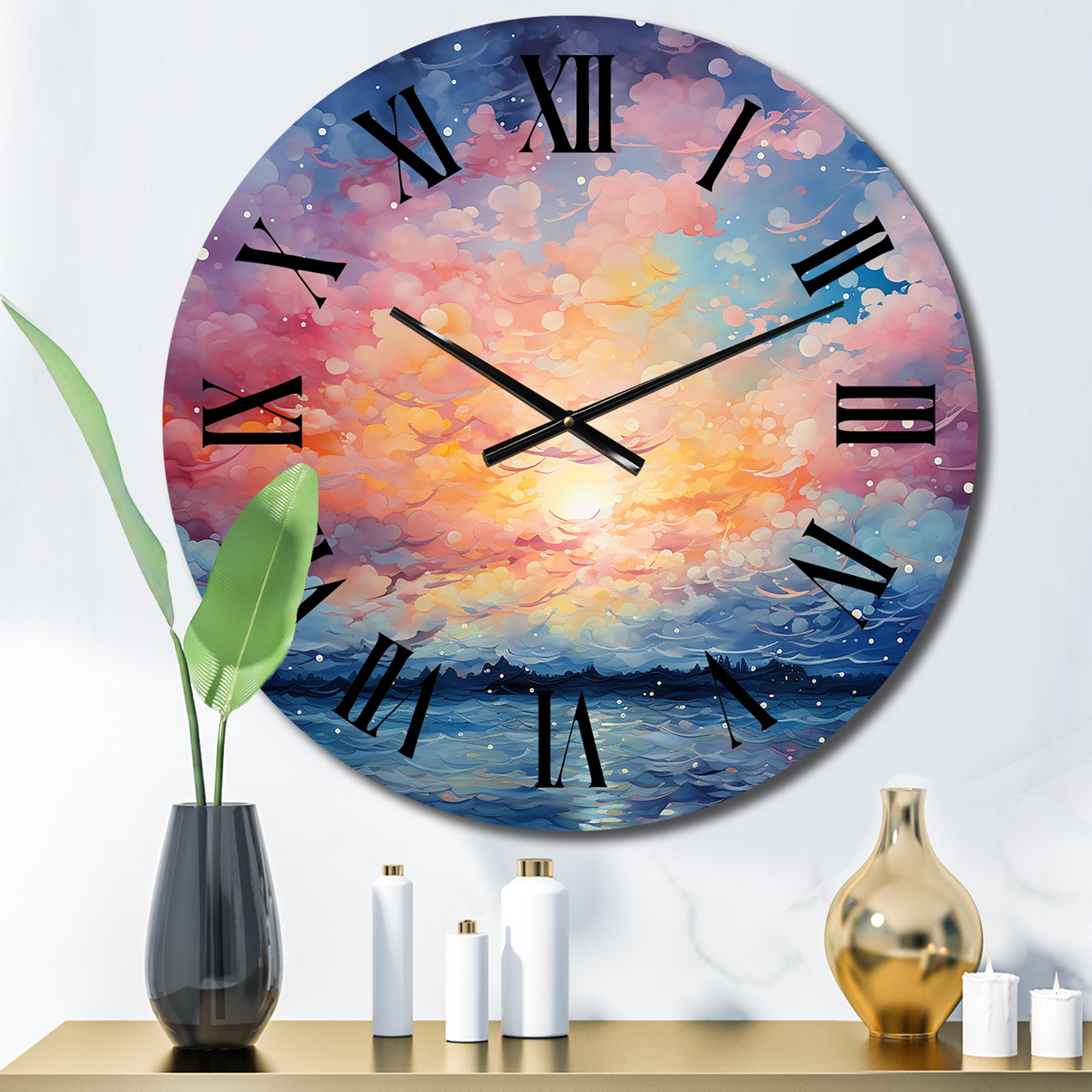 East Urban Home Colorful Sky Photo Ethereal Illusion I - Landscapes ...