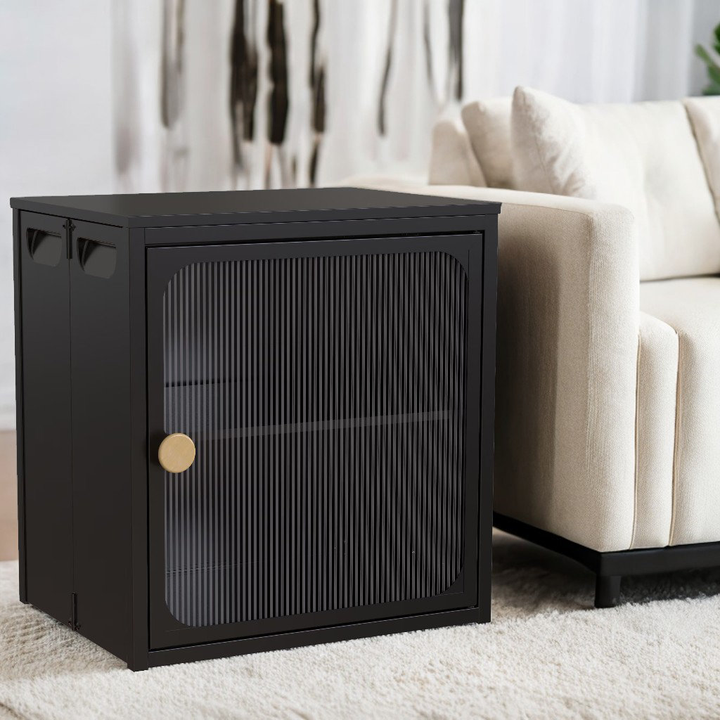 Rebrilliant 1pc, Household Simple Stackable Storage Cabinet, Multi ...