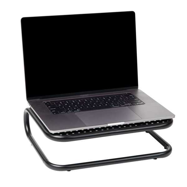 Mind Reader Monitor Stand, Ventilated Laptop Riser, Desktop Organizer ...