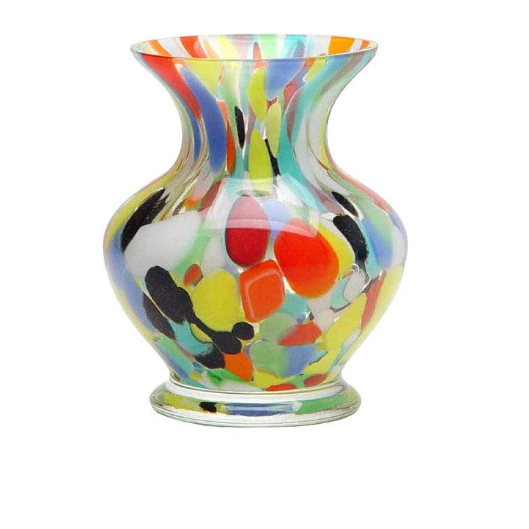 Ivy Bronx Galestown Handmade Glass Table Vase - Wayfair Canada