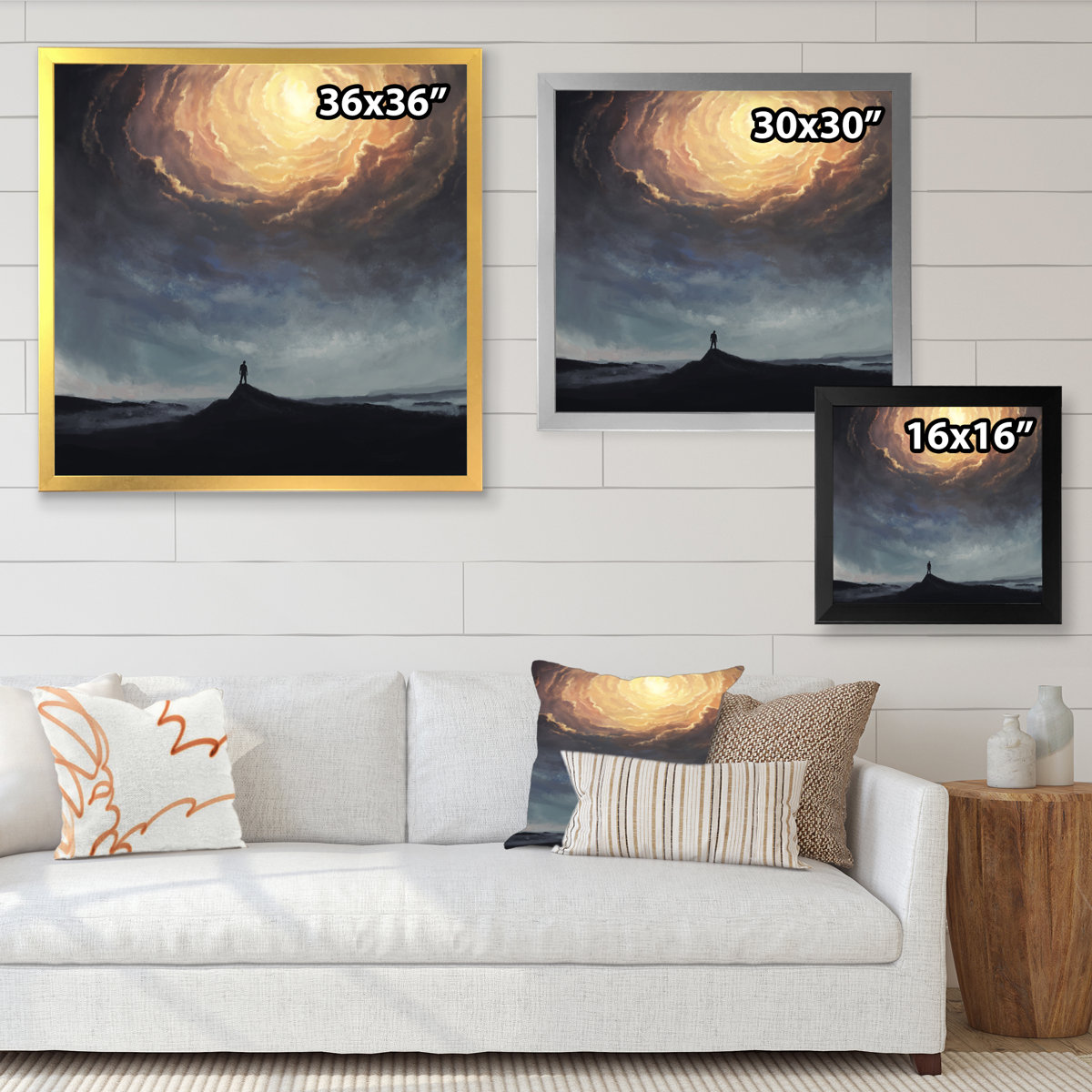 Trinx Religious Path Through The Sky - Traditional Canvas Wall Art ...