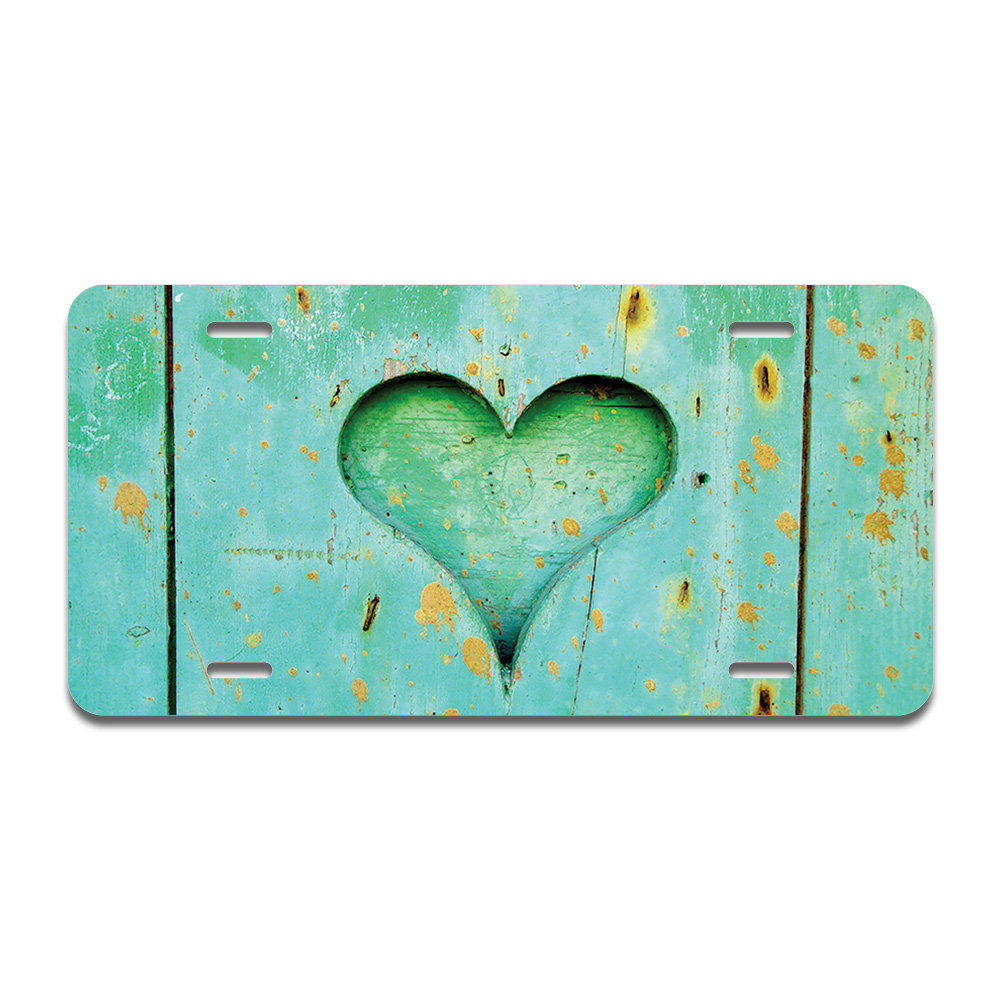 SignMission Heartwood Aluminum Plate Frame | Wayfair