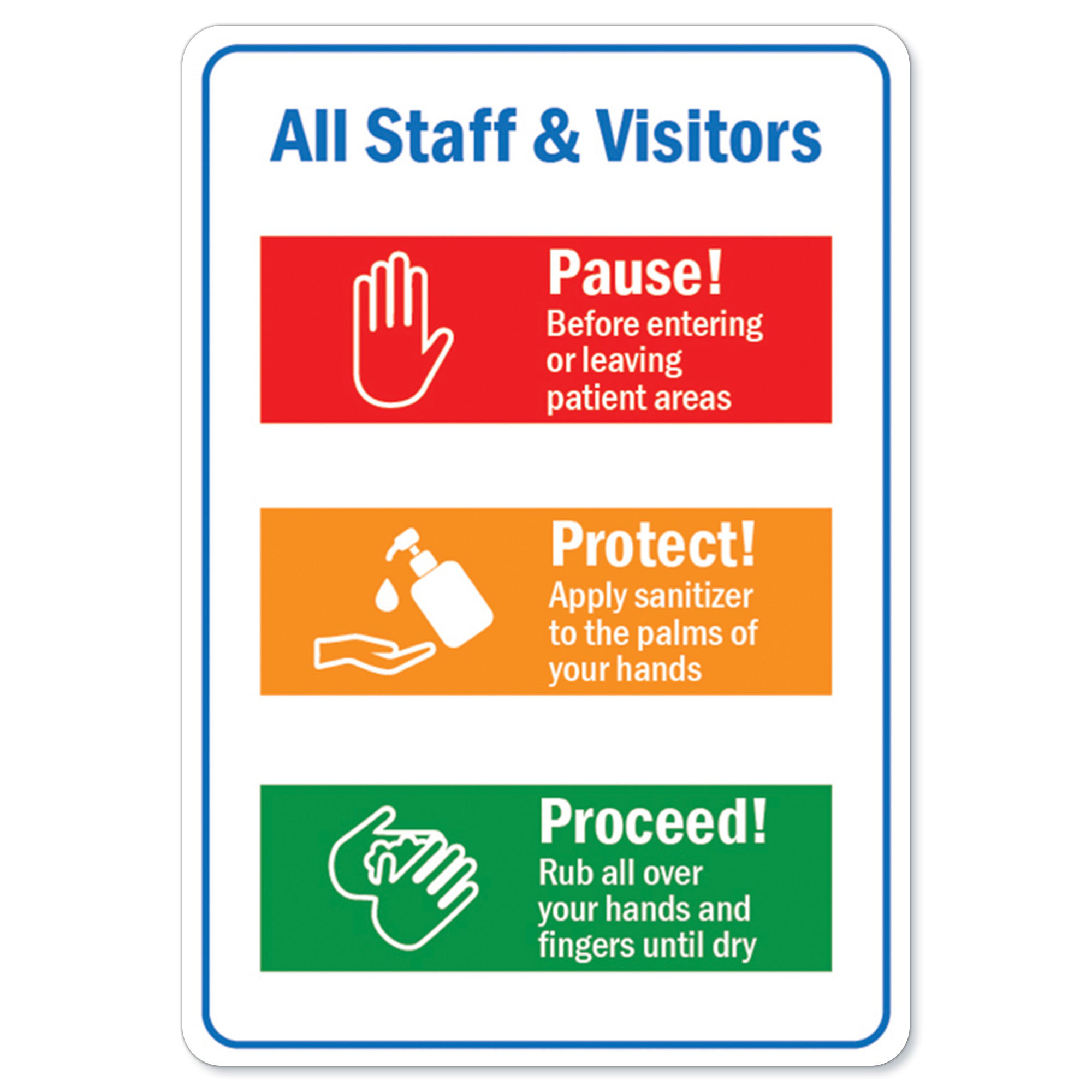 SignMission OSHA Notice Sign - Stop Spread of Flu | Wayfair