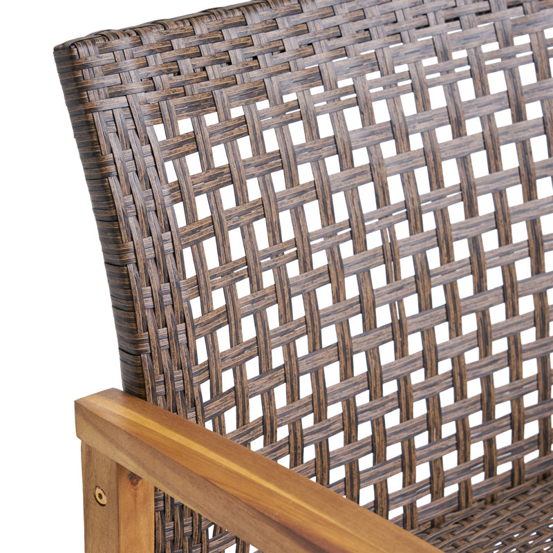 Millwood Pines Raynor 4 - Person Outdoor Seating Group with Cushions ...