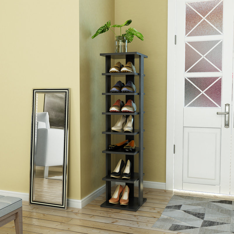 Latitude Run® 7 Pair Shoe Rack & Reviews | Wayfair