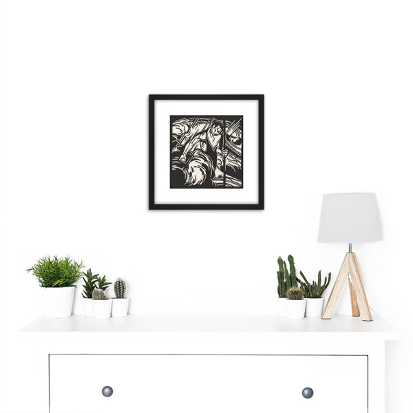 Marlow Home Co. Personification Storm God Rain by Henri Jonas - Single ...