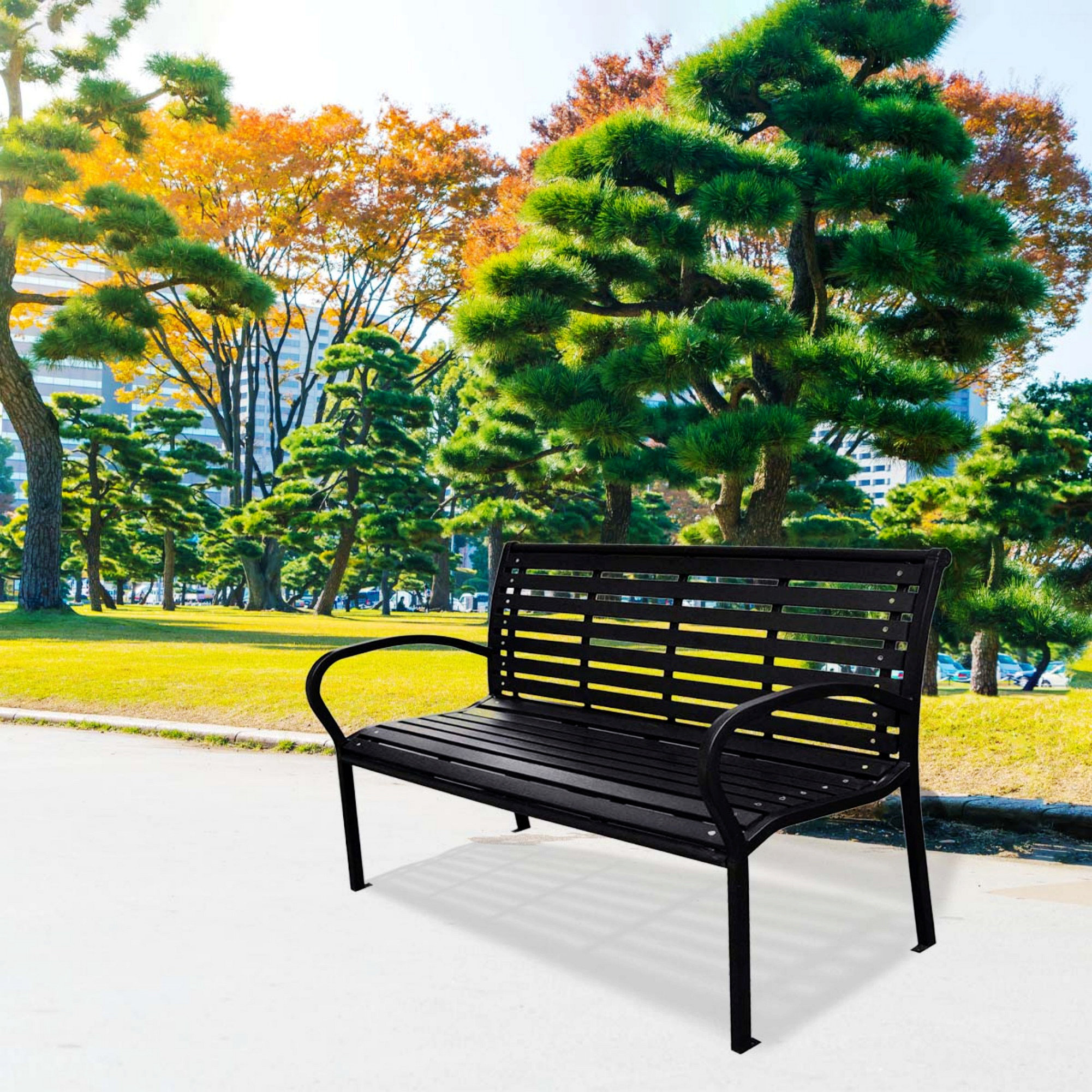 Lark Manor™ Patio Bench, Living Space Bench | Wayfair