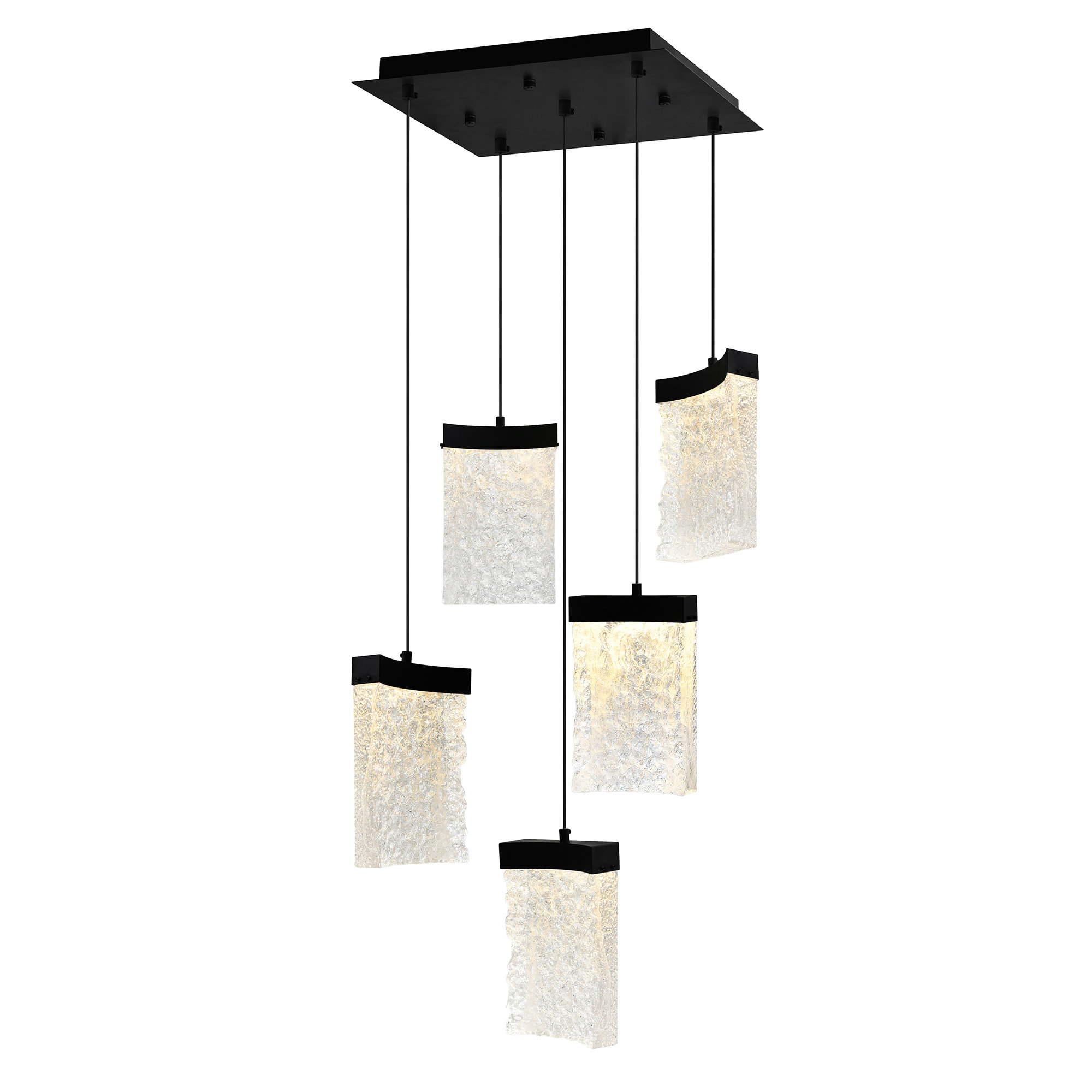 Everly Quinn Integrated LED 12" Modern Statement / Unique Mini Pendant ...