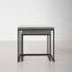 Silka Stone Nesting End Table | AllModern